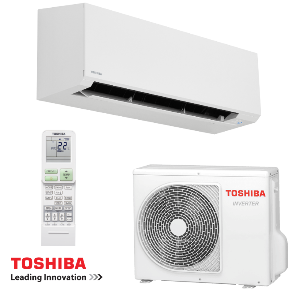 Хиперинверторен климатик Toshiba RAS-B10J2KVSG-E/RAS-10J2AVSG-E1 EDGE, 10000 BTU, Клас А+++