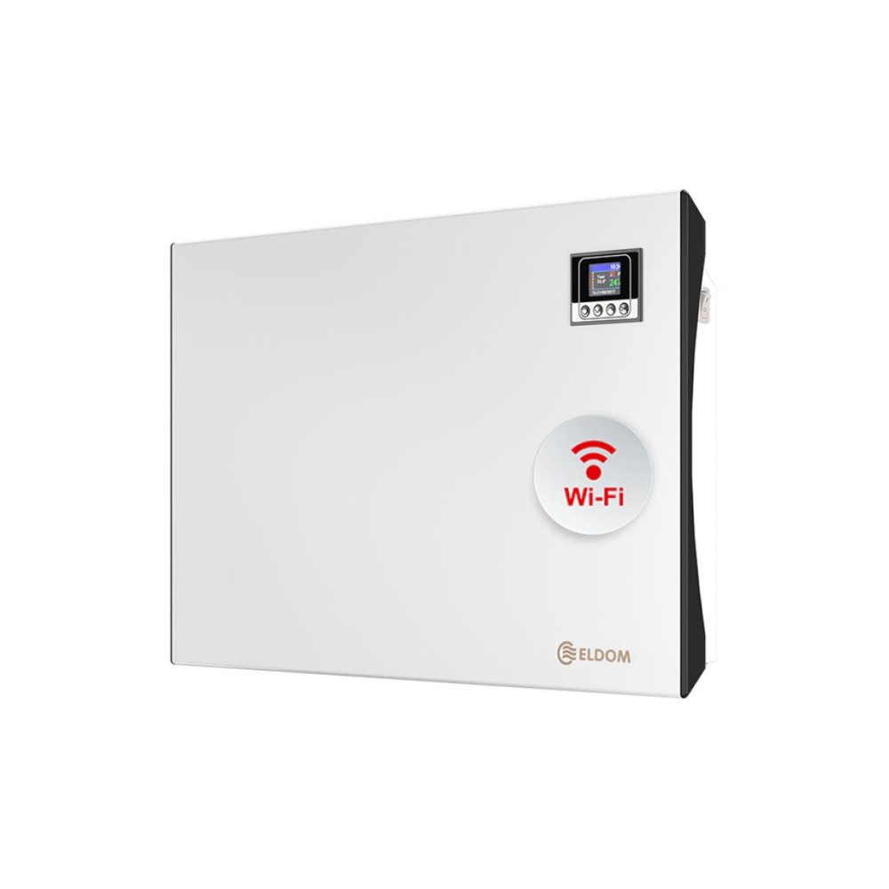 Конвектор Eldom Galant RH01W15W-W WiFi, 1500W, Електронен програмируем ...