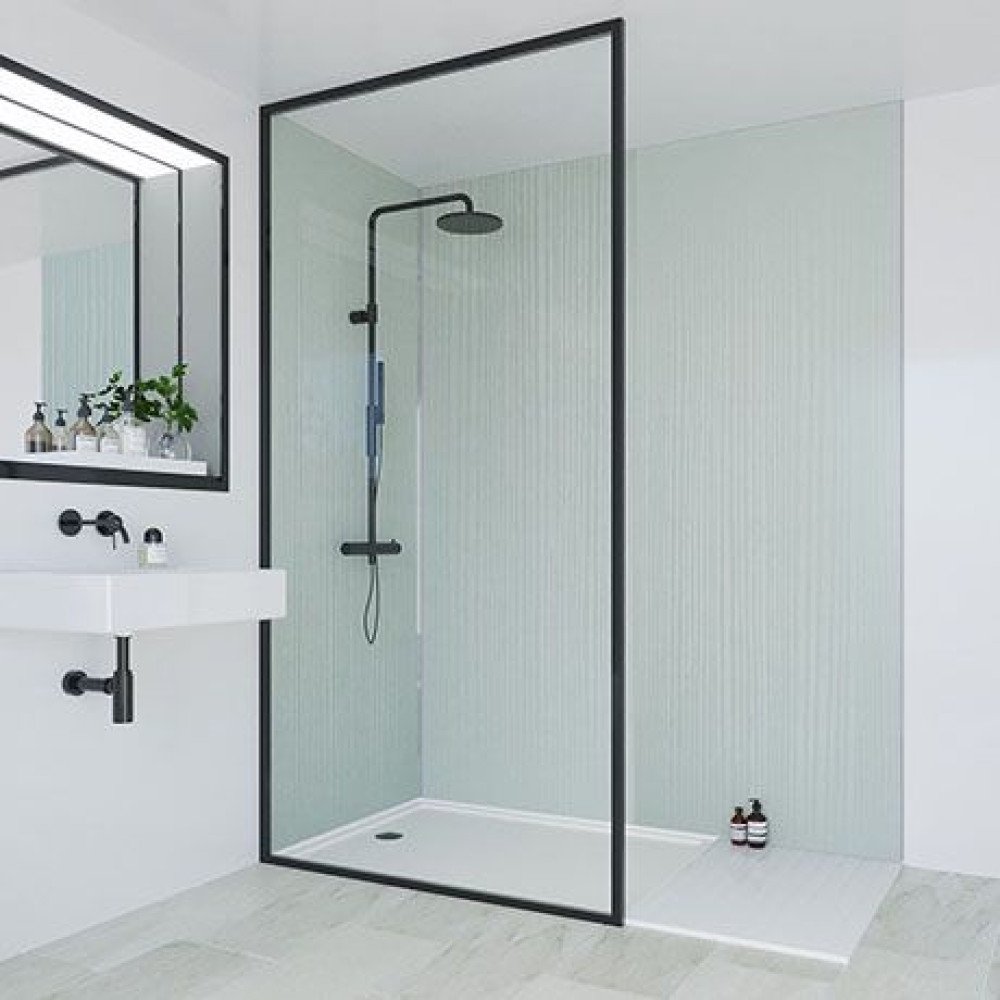 Стъклен параван до тавана